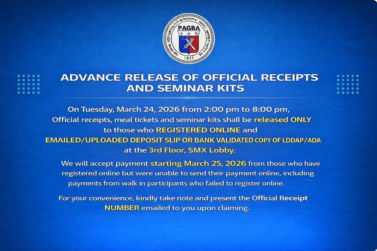 PHILIPPINE ASSOCIATION FOR GOVERNMENT BUDGET ADMINISTRATION (PAGBA) Inc.